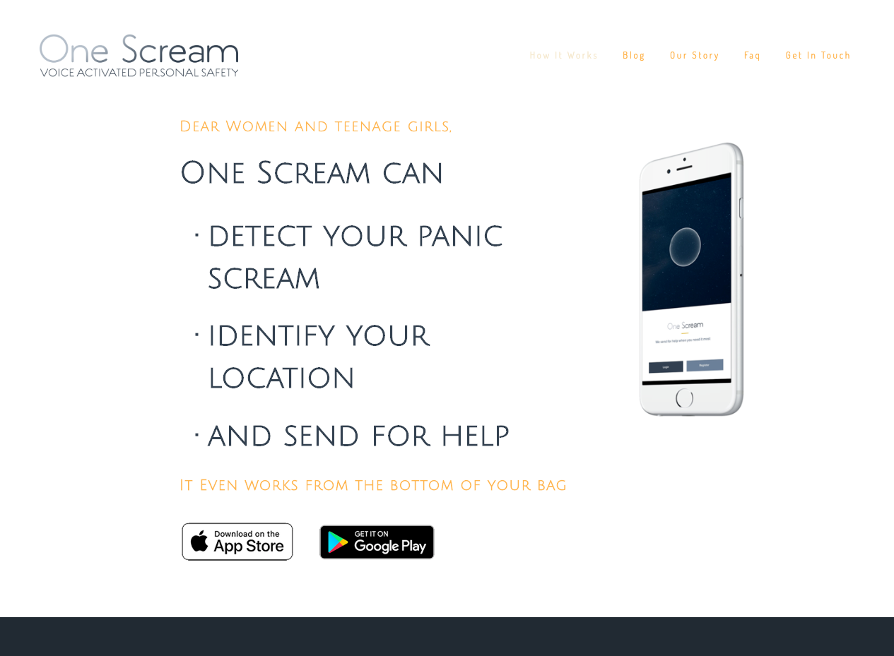 Safety Devices – One Scream App – OMCAR.RETI.us – The Online Tech ...