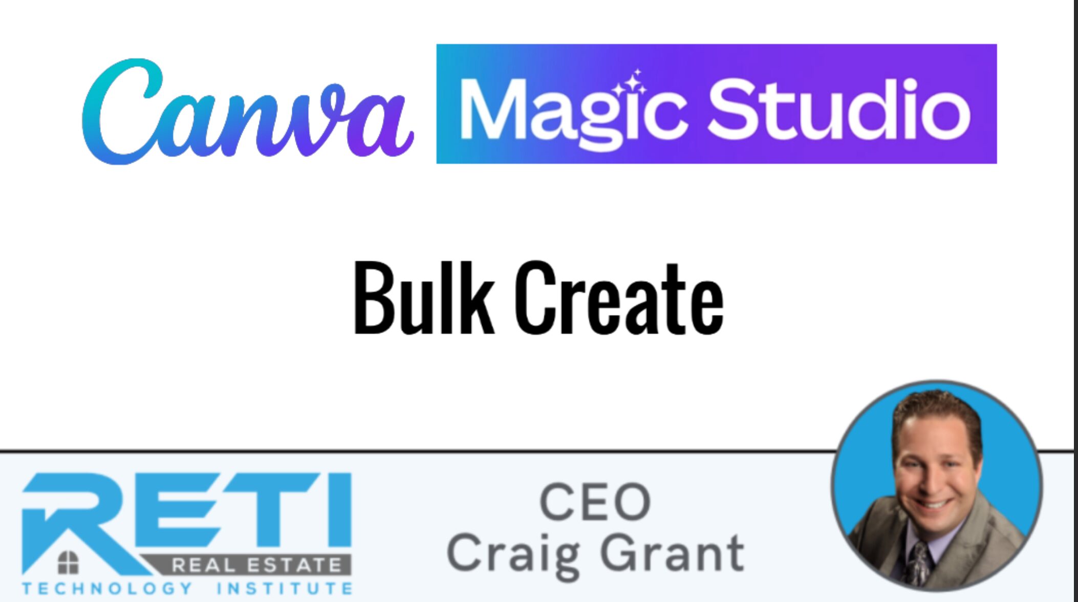 Canva Pro Magic Studio + Bulk Create – OMCAR.RETI.us – The Online Tech Learning Resource for the ...